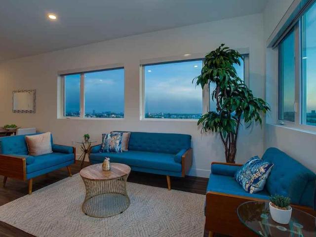 The Sunset Hue 1 Bedroom Apartment for Rent at 6630 W Sunset Blvd, Los Angeles, CA 90028 Central Hollywood