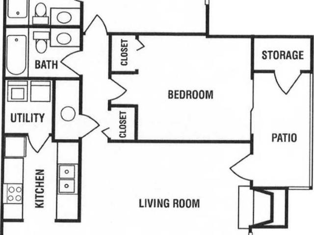The Patrician at 444 2 Bedroom Apartment for Rent at 444 Forest Hill Rd, Macon, GA 31210