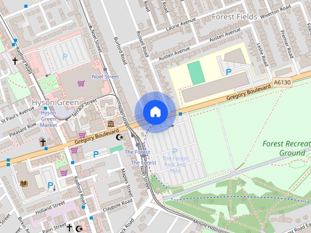 The Pavilion, Russell Road, NG7 6GB