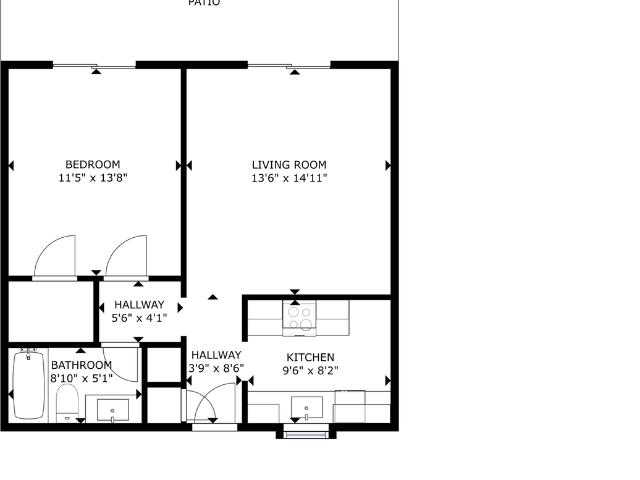 The Packard Apartments 1 Bedroom Apartment for Rent at 2281 Ne 2nd St, Ocala, FL 34470