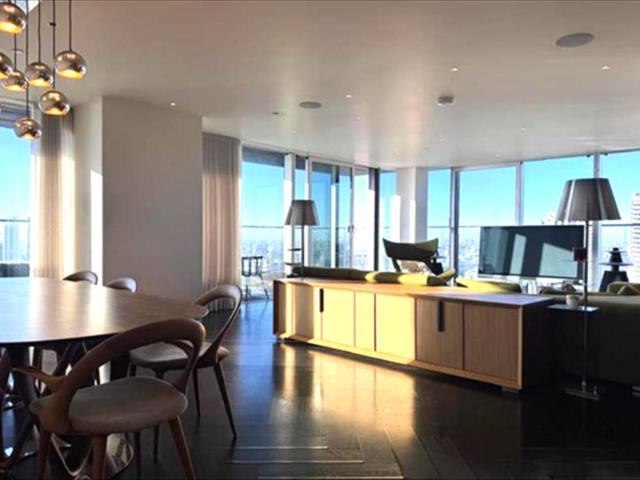 The Penthouse Heron, 5 Moor Lane. 3 bed apartment to rent £13,000 pcm £3,000 pw
