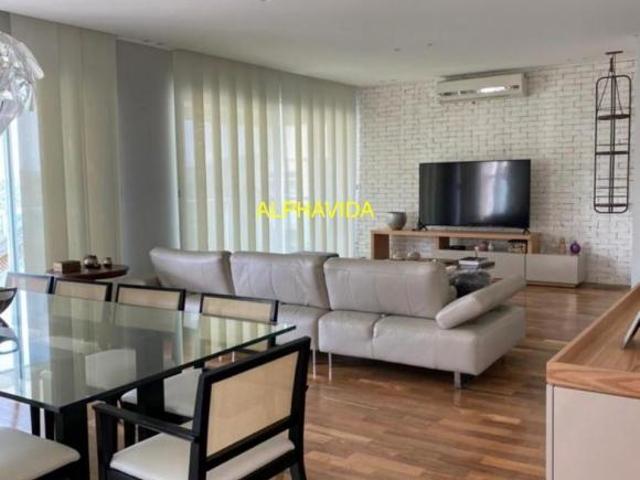 The Penthouse Tamboré, 284 m, Com 4 quartos, 3 suítes, a master com hidro, Cozinha clássica com to