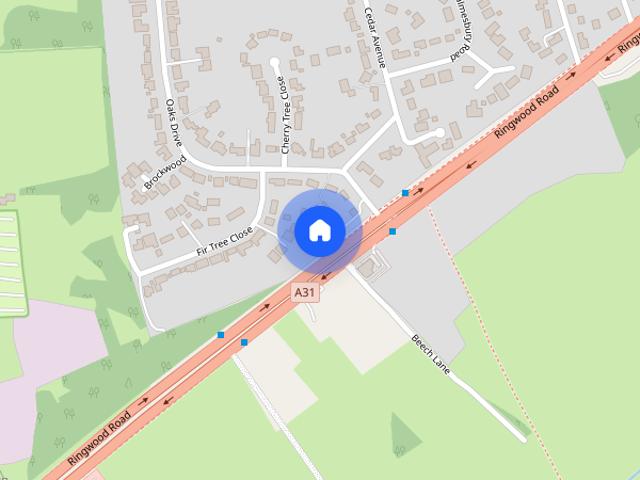 The Pines, St. Leonards, Ringwood, Dorset, BH24