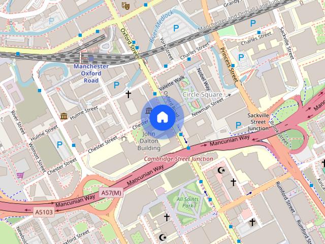 The Quadrangle, Lower Ormond Street, M1