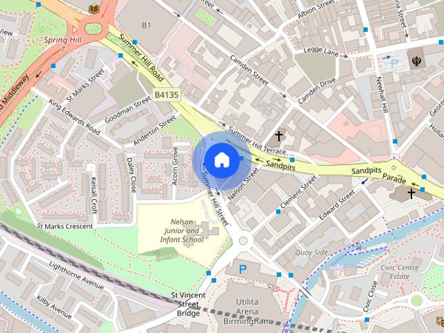 The Quadrant, 150 Sand Pits, Birmingham, West Midlands, B1