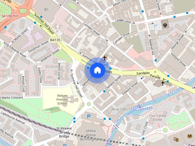 The Quadrant, Sand Pits, Birmingham, B1