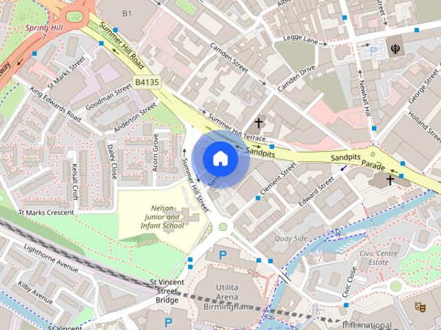 The Quadrant, Sand Pits, Birmingham, B1