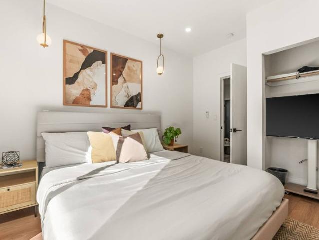 The room has its own separate entrance from