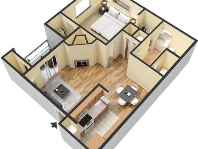 The Racquet Club Apartments 1 Bedroom Apartment for Rent at 3900 Crosby Dr, Lexington, KY 40515