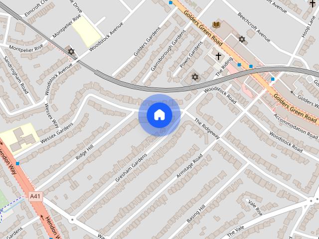 The Ridgeway, Golders Green, London, NW11