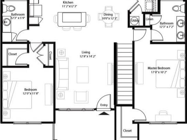 The Retreat at Juban 2 Bedroom Apartment for Rent at 10077 Juban Crossing Blvd, Denham Springs, LA 70726