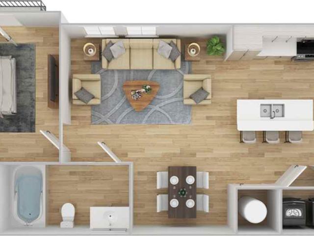 The Retreat at Quail North Apartments 1 Bedroom Apartment for Rent at 2701 Watermark Blvd, Oklahoma City, OK 73134