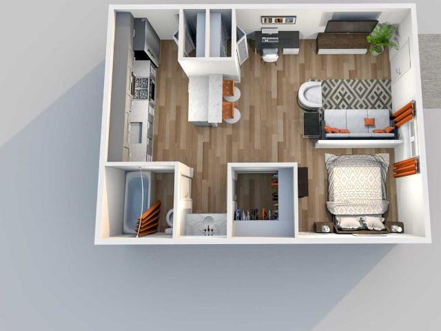 The Residence at Midtown 1 Bedroom Apartment for Rent at 11661 Dennis Rd, Dallas, TX 75229