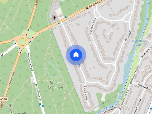 The Riding, Woking, GU21