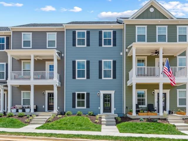 The Waverly Plan Daleville Town Center Townhomes Community