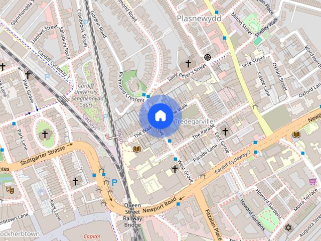 The Walk, Roath, CF24