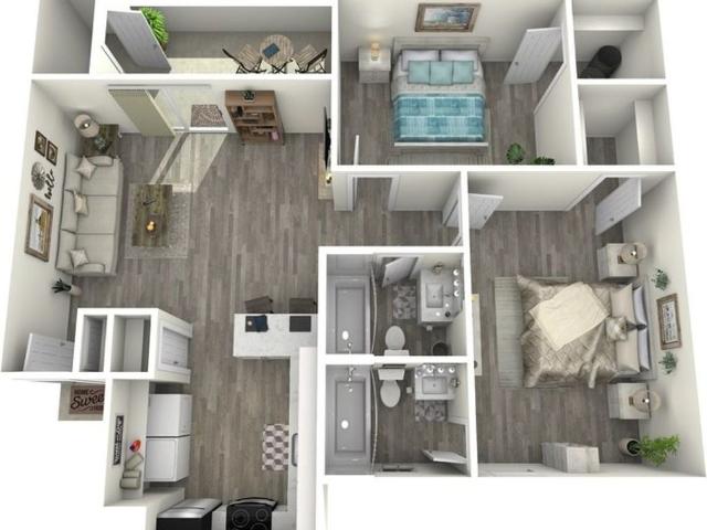 The Warren 3 Bedroom Apartment for Rent at 13030 Audelia Rd, Dallas, TX 75243