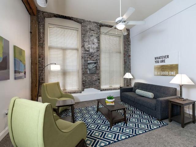 The Washburn 1 Bedroom Apartment for Rent at 60 S Main St, Memphis, TN 38103