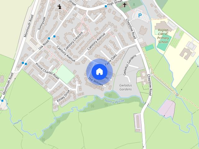 The Willows, Raglan, Usk