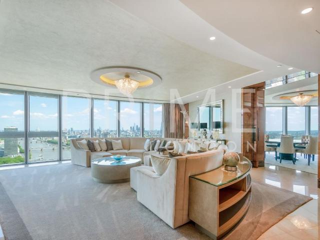 The Tower, One St George Wharf, London SW8, 3 bed flat to rent, £21,667 pcm | PrimeLocation