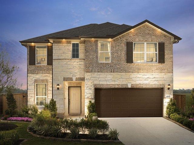 The Texoma 3L08 Plan Heights of Barbers Hill Community