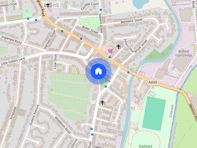 The Triangle, Ilkeston, Derbyshire