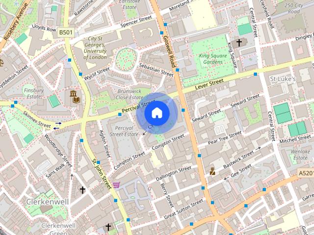 The Triangle, London, EC1V