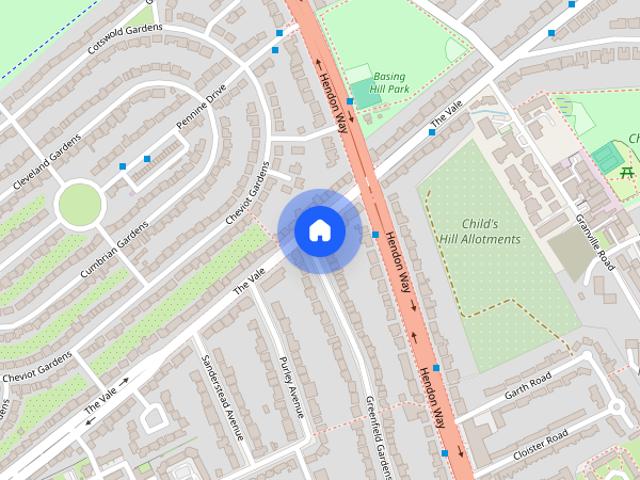 The Vale, Golders Green, NW11