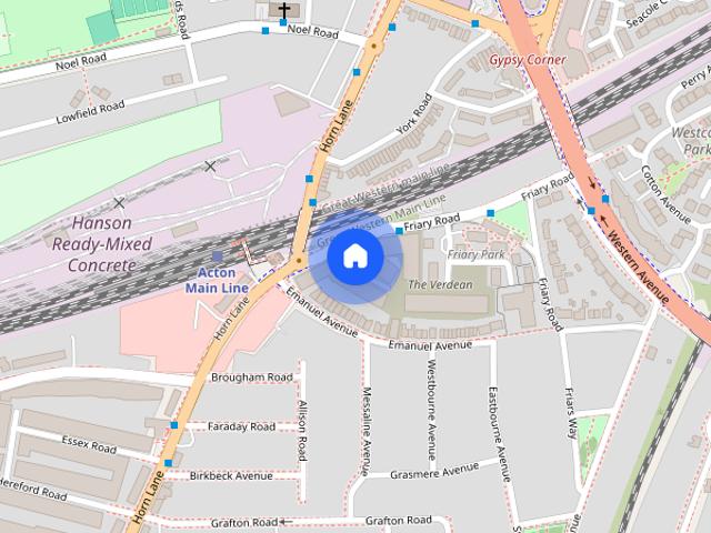 The Verdean, Acton Main Line, London, W3