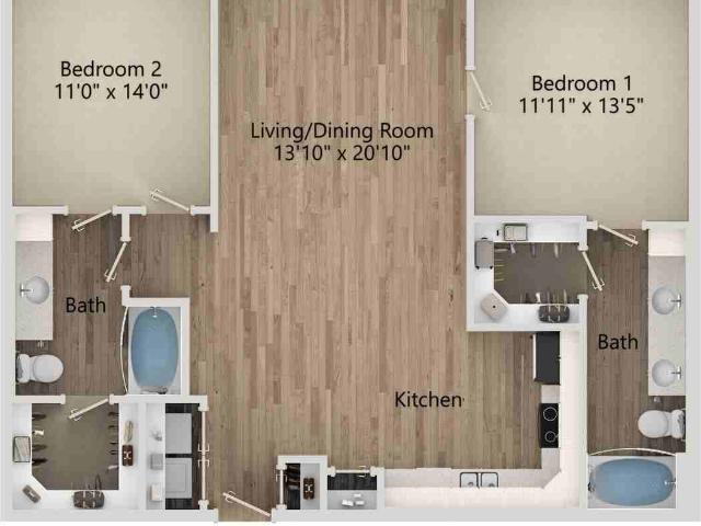 The Vic on Park Row Studio Apartment for Rent at 18210 Park Row, Houston, TX 77084