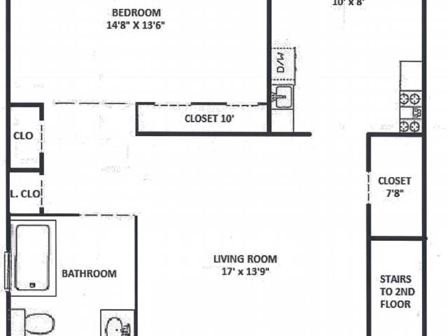 The Village at Bordentown 1 Bedroom Apartment for Rent at 100 Lucas Dr, Bordentown, NJ 08505