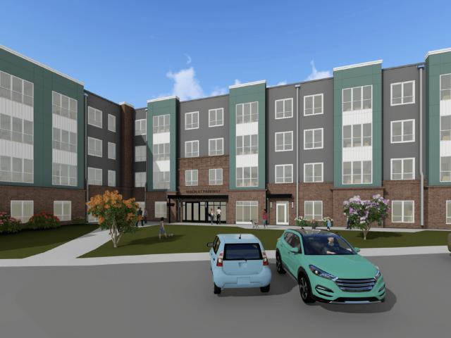 The Vision at Parkway 2 Bedroom Apartment for Rent at 6001 Turnabout Ln, Columbia, MD 21044 Harpers Choice
