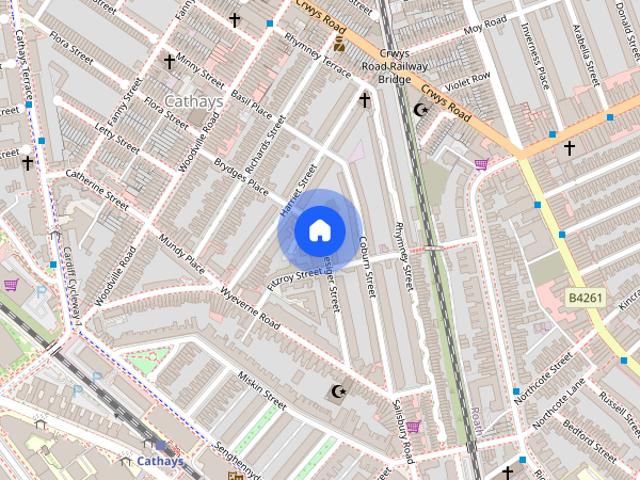 Thesiger Street, Cardiff City, CF24