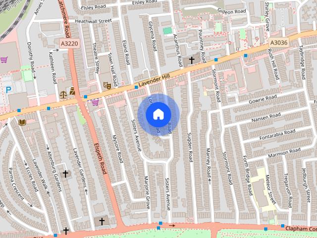 Thirsk Road, SW11, Clapham Common North Side, London, SW11