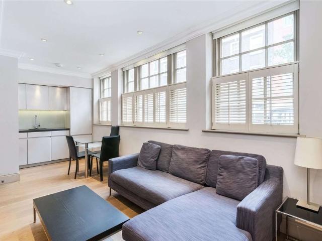 This is a very impressive, one double bedroom apartment in a contemporary design style and in excellent condition throughout