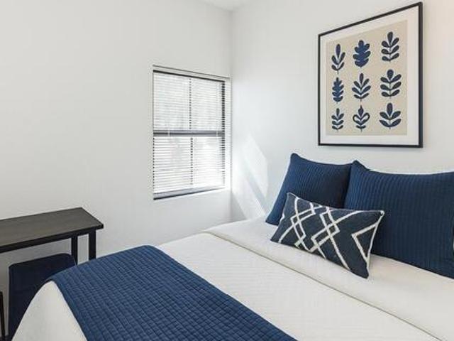 This is your new Tampa home! Belmont Heights Area. Each room features a mini fridge, twin XL bed, and high speed internet! Walmart is less than a mile away, and it's just a short walk to public transportation. ‍ 12 Week Stay!