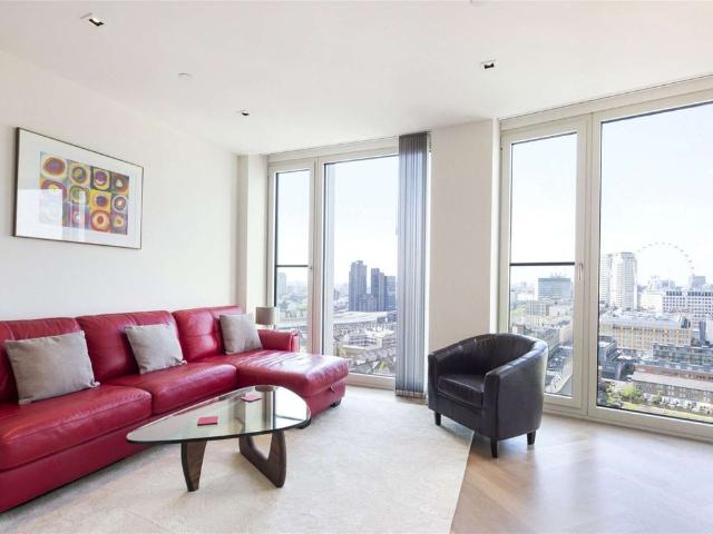 This luxury one bedroom apartment is located on the 14th floor of this prestigious development, South Bank Tower