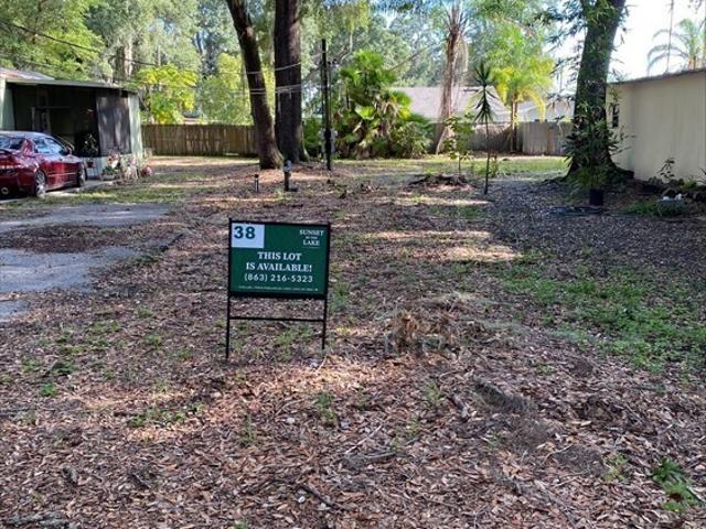 LOT 38: VACANT LAND FOR RENT in 55+ community! Bring your mobile home into Sunset by the Lake! this is not a home for rent
