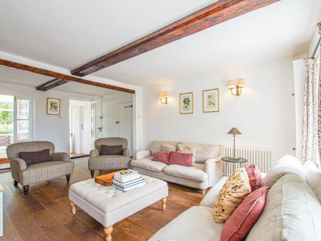 This quintessential country cottage, offering a harmonious blend of period charm and contemporary elegance, is available for a long let in the picturesque village of West Stoke