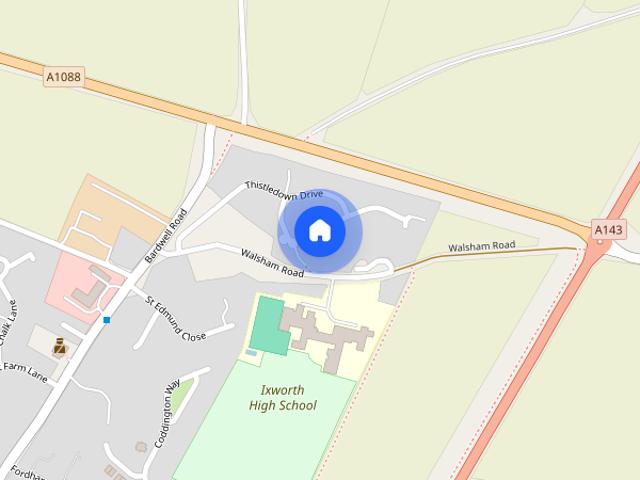 Thistledown Drive, Bury st edmunds
