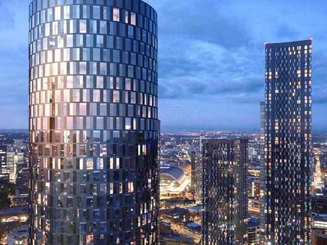Three60, 11 Silvercroft Street. 2 bed apartment to rent £2,100 pcm £485 pw