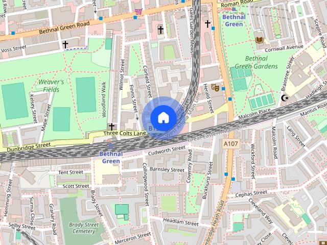 Three Colts Lane, London, E2