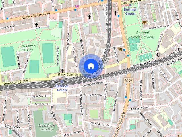 Three Colts Lane, London, E2