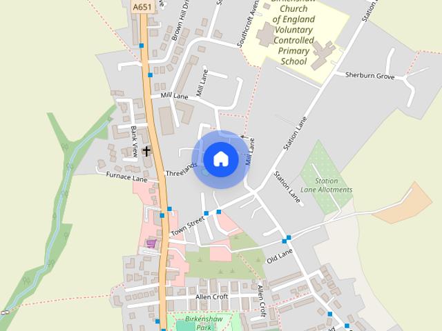 Threelands, Birkenshaw