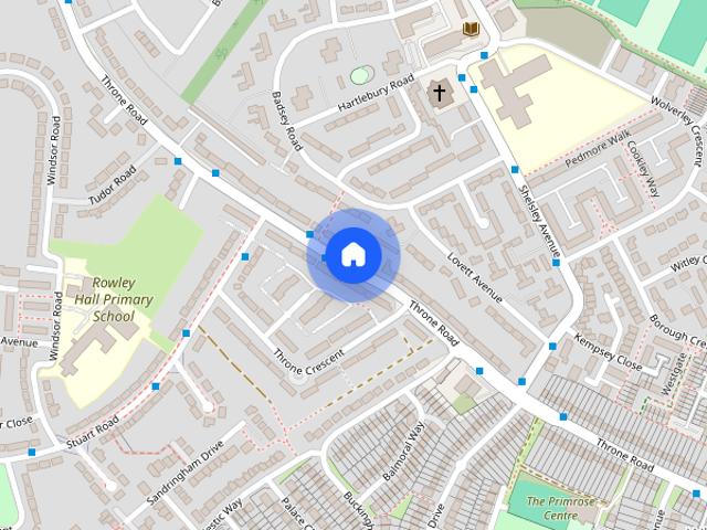Throne Road, Rowley Regis, West Midlands, B65