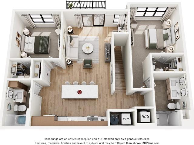 Timberveil Residences 2 Bedroom Apartment for Rent at 317 Rose Street, Dousman, WI 53118