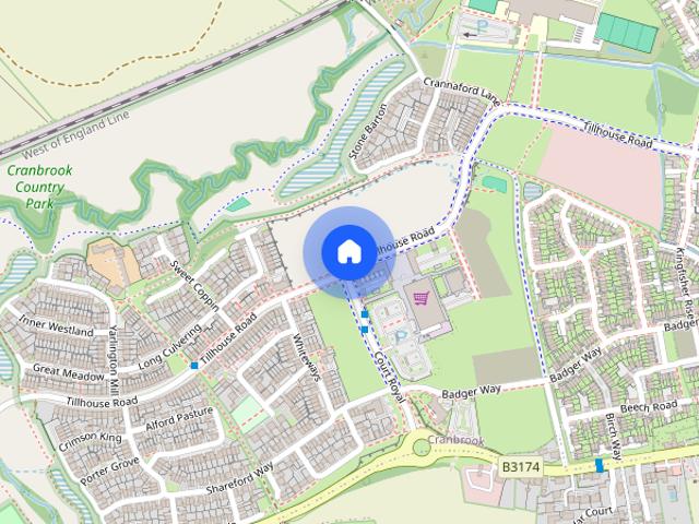 Tillhouse Road, Cranbrook