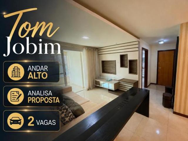 Tom Jobim desocupado 3 quartos 2 vagas e varanda