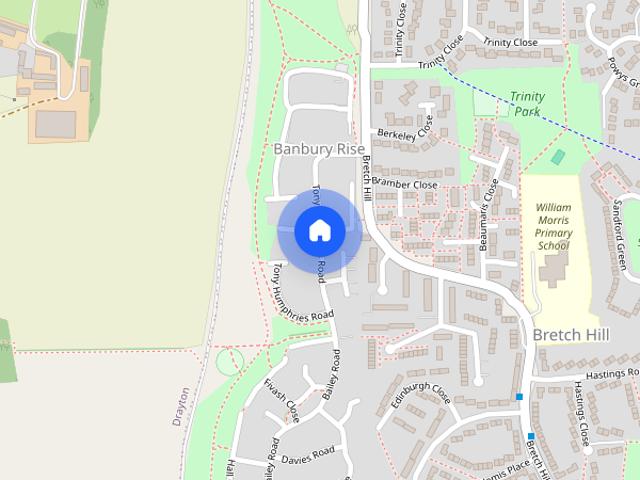 Tony Humphries Road, Banbury, OX16