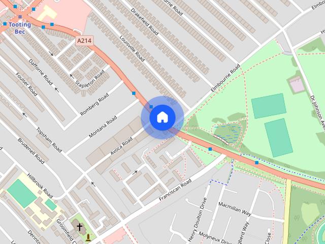 Tooting Bec Road, London, SW17